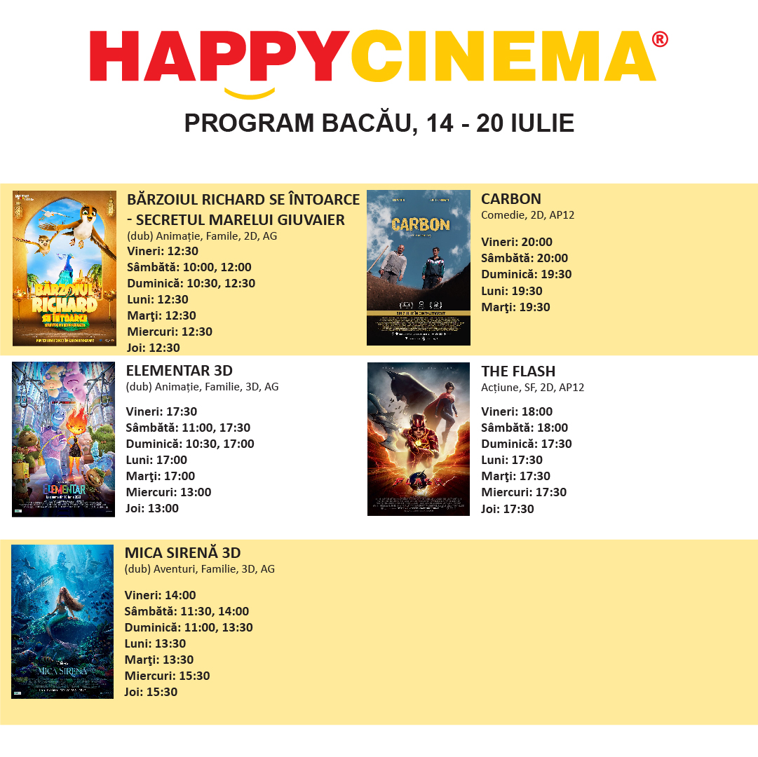 Program Happy Cinema - Hello Shopping Park